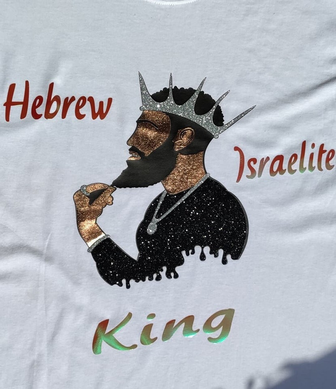 Hebrew Israelite King, Hebrew, Crown, Jew, Judah, King, Boss, Premium T ...