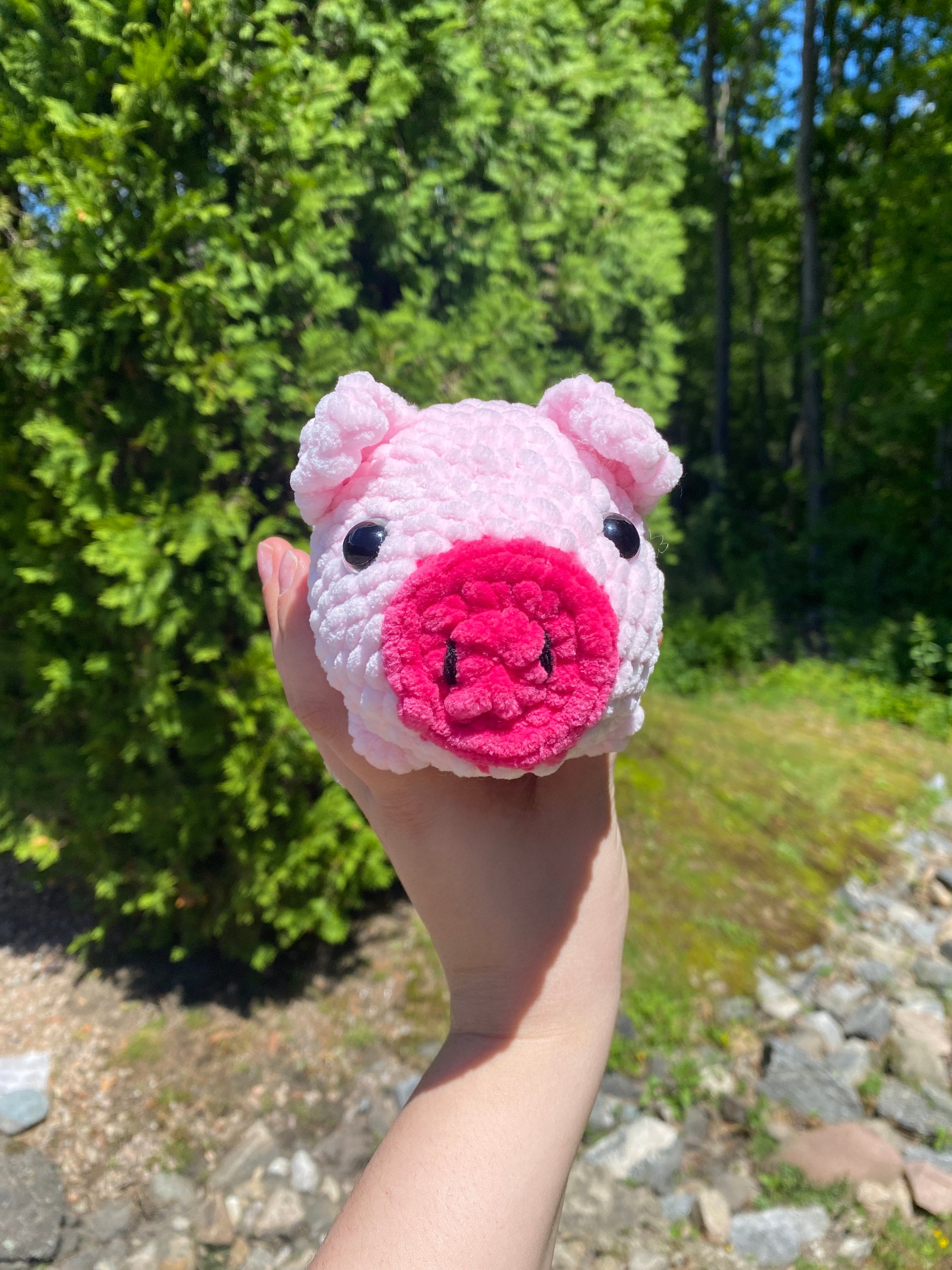 Piggy Crochet Plushie - Etsy