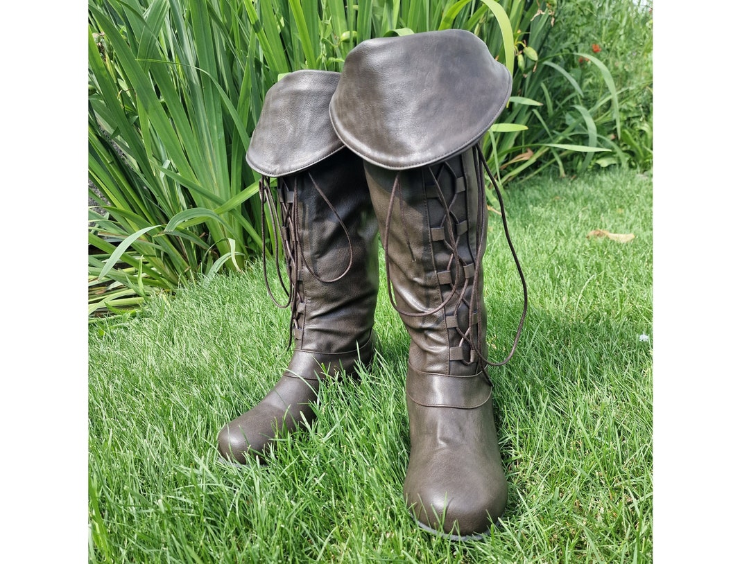 Ren Faire Boots,renaissance Boots,pirate Boots,medieval Boots,viking ...