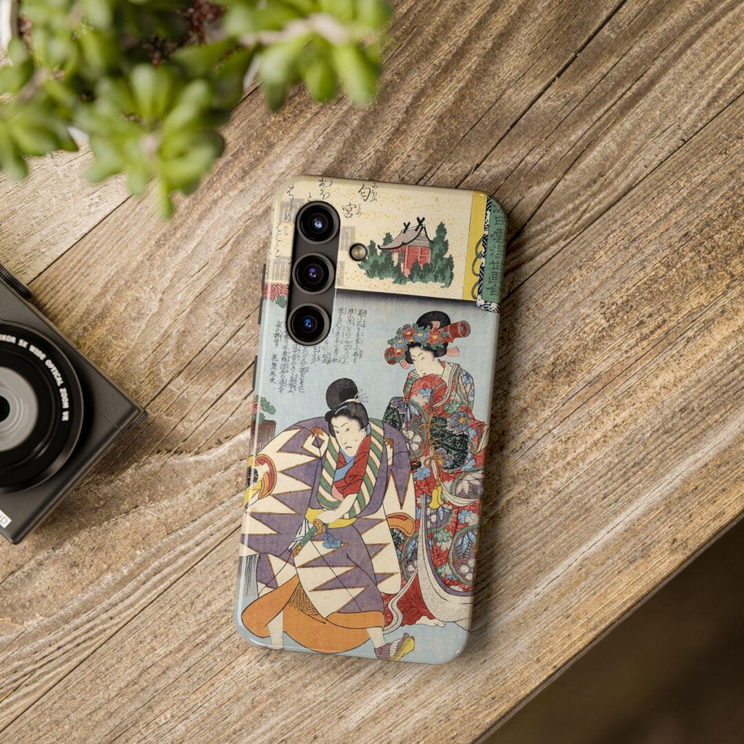 Ukiyo-e Japanese Art Phone Case - Durable Protection and Historic ...