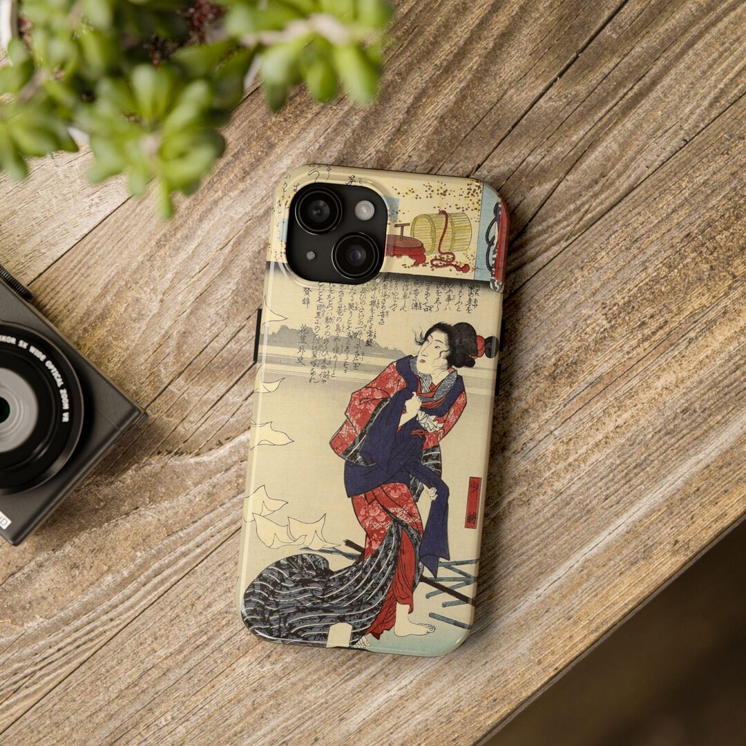 Ukiyo-e Japanese Art Phone Case - Durable Protection and Historic ...