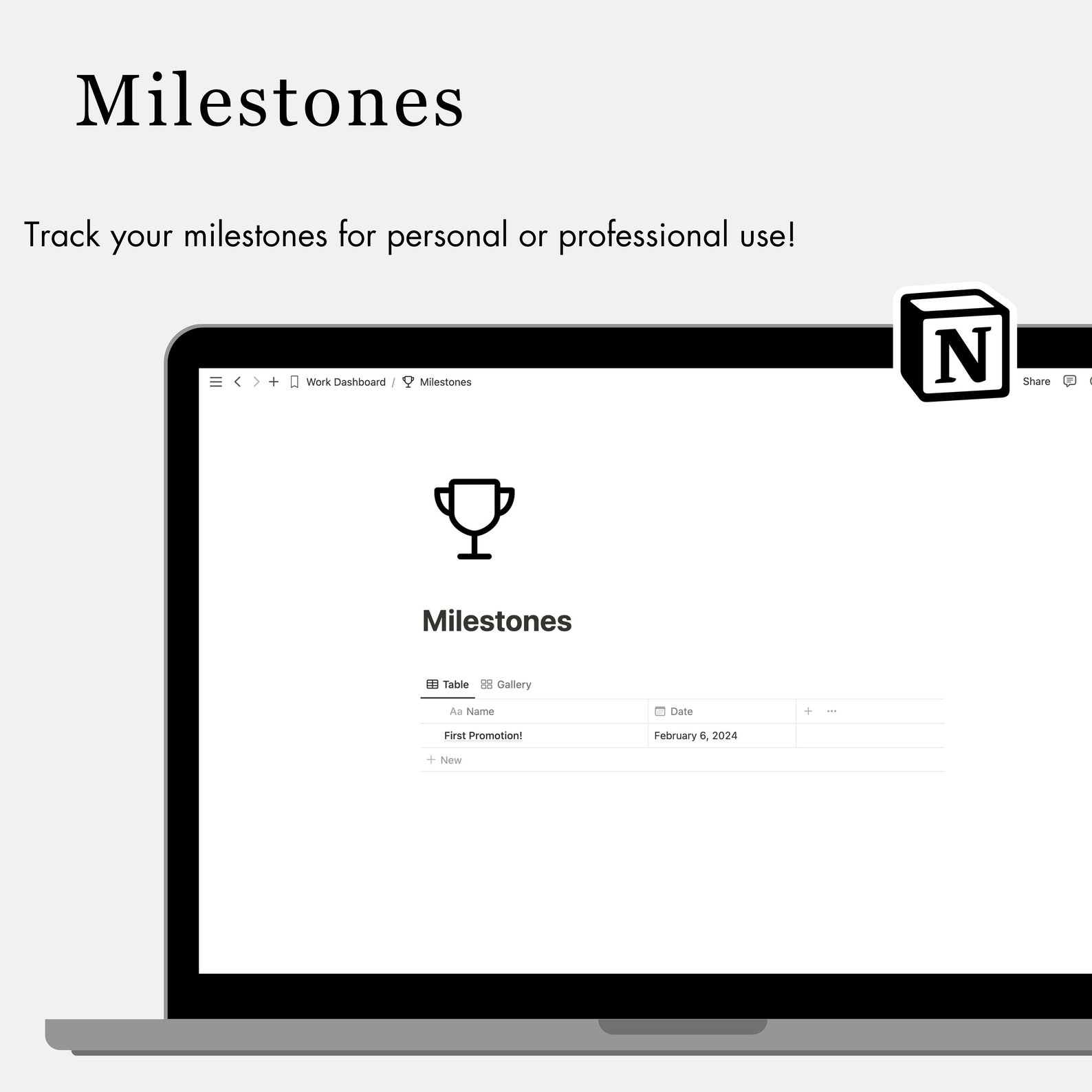 All-in-one Work Productivity Dashboard Notion Template, Business ...