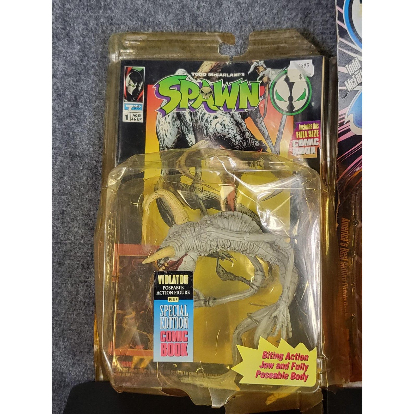 VTG 90S Todd Mcfarlane Spawn Action Figures Violator Sabre Angela ...
