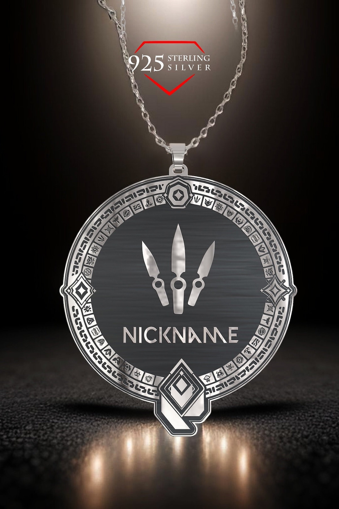 Personalized Valorant Necklace , Custom Necklace , Valorant Pendant ...