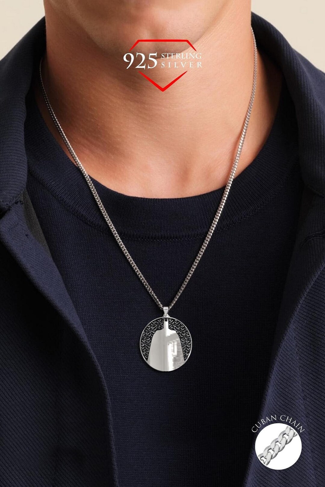 Battman Cuban Chain Necklace Comic Book Necklace DC Movie Necklace Gift ...