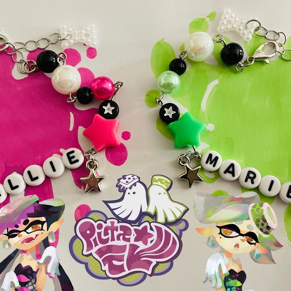 Splatoon Callie and Marie Keychains - Etsy
