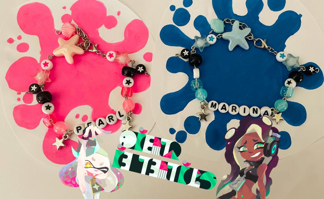 Off the Hook Eyepin Bracelets - Splatoon - Etsy