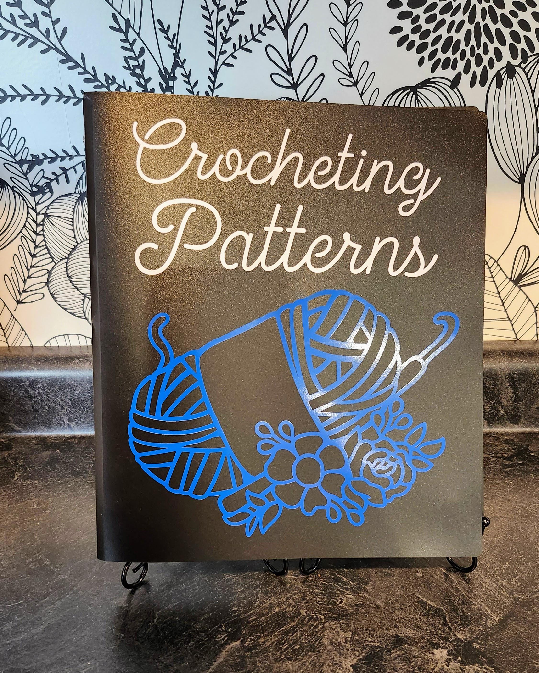 3 Ring Binder Crochet Pattern Holder - Etsy