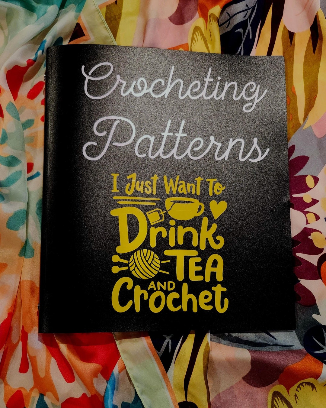 Customizable 3 Ring Binder Pattern Holder - Etsy