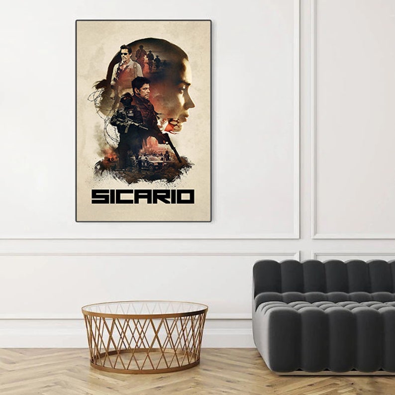 Sicario Movie Poster, Canvas Poster, Room Decoration, Parlor Poster ...