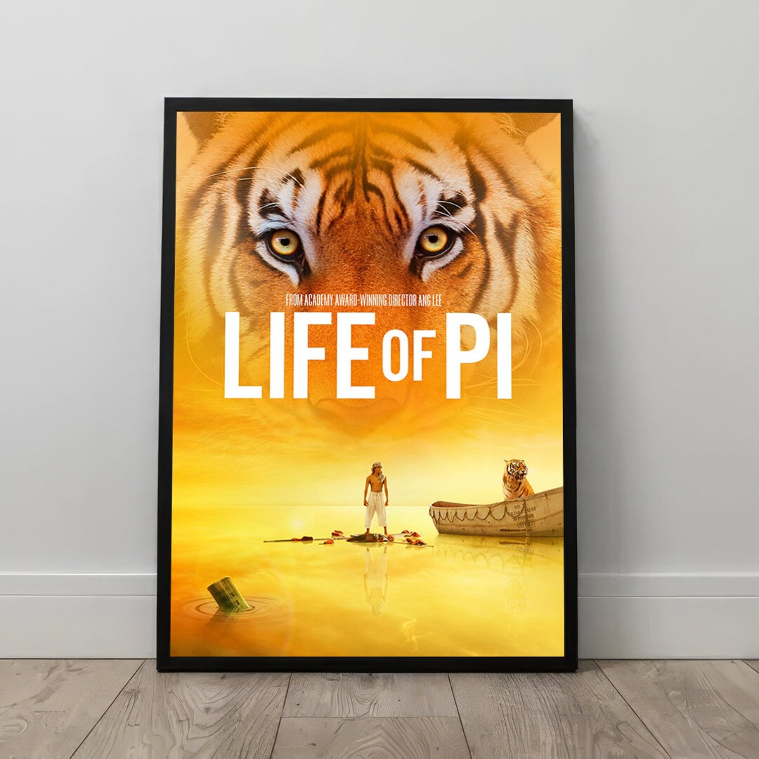 Life of Pi Movie Poster, Canvas Poster, Room Decoration, Parlor Poster ...