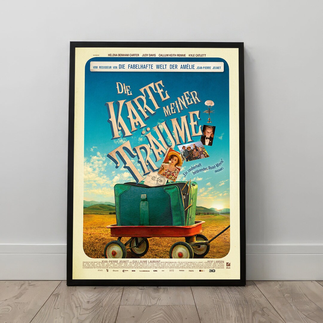 The Young and Prodigious T.S. Spivet Movie Poster, Canvas Poster, Room ...