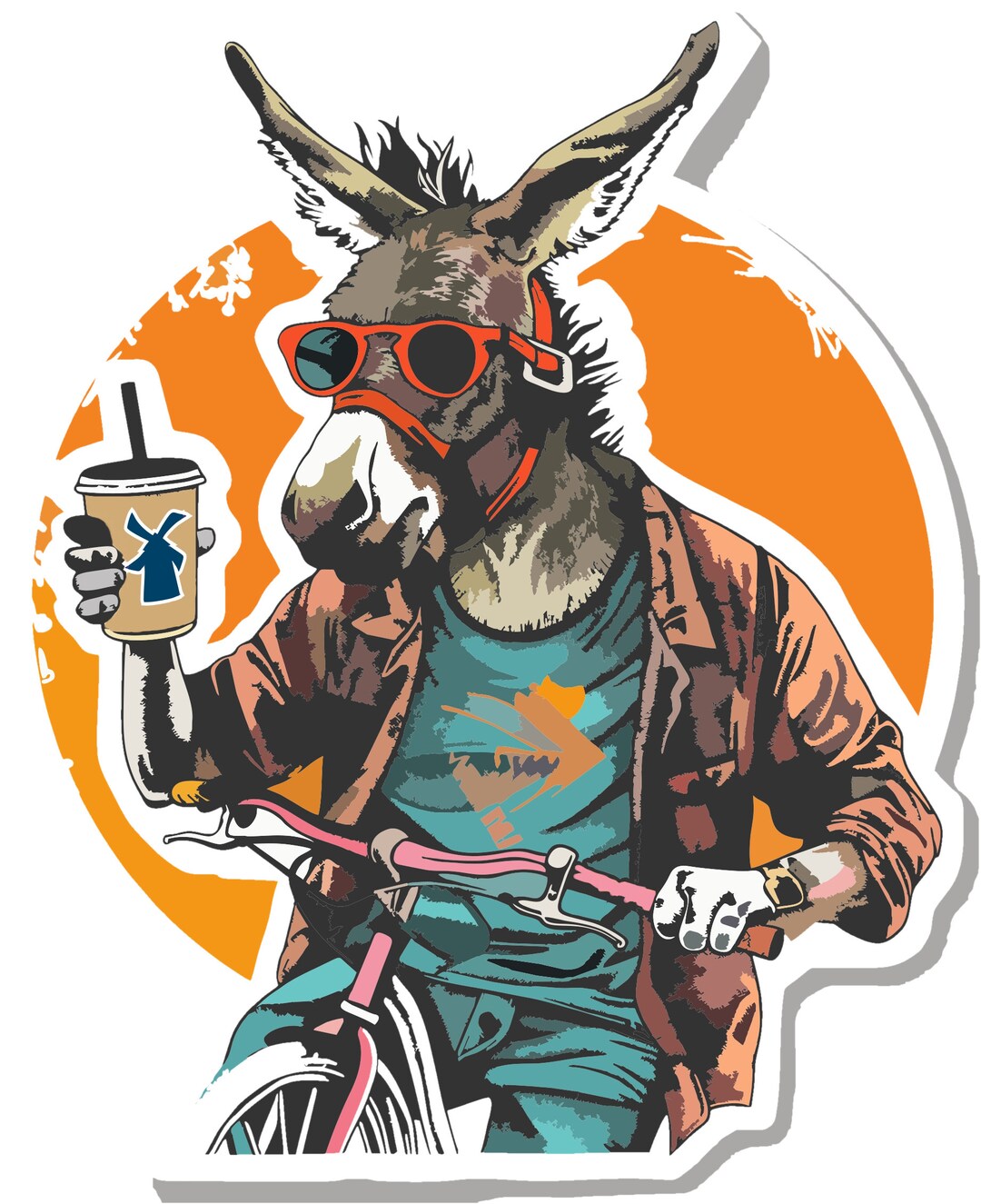 Dutch Bros 420 Stickers Digital Download, Animal Stickers, Stanley Cup ...