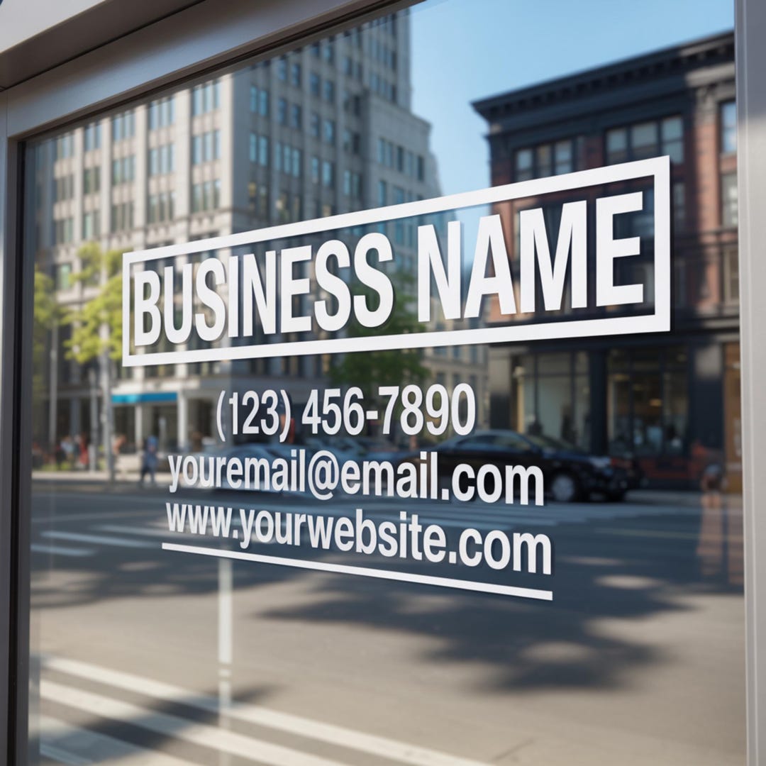 Custom Office Wall Decal – Removable Vinyl Logo or Mission Statement ...