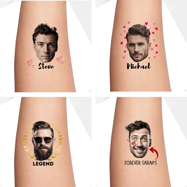 Custom Temporary Tattoo - Etsy