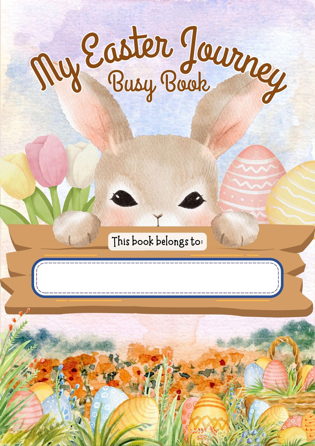 Easter Busy Book Printable - Etsy