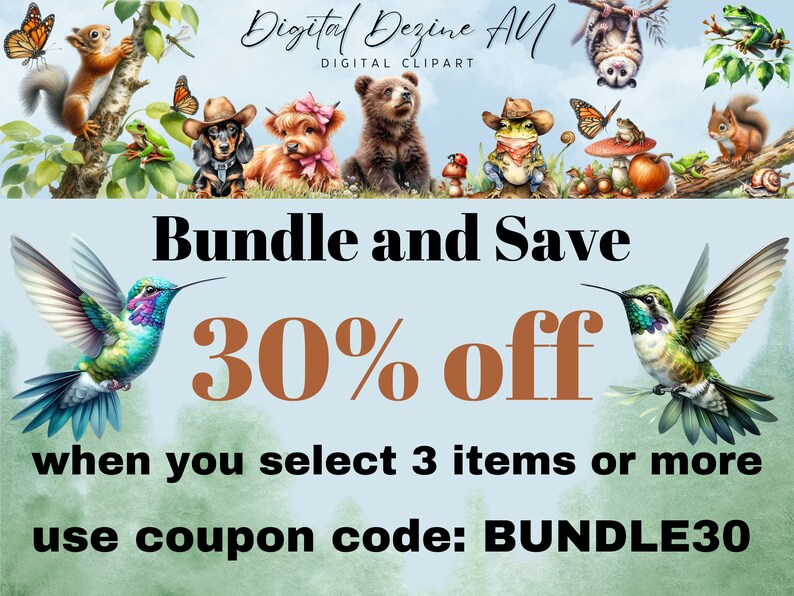 Bear Cub & Monarch Butterflies Clipart, Watercolor Commercial Use ...