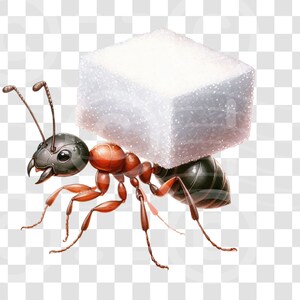 Ant Clipart Bundle, Watercolor Commercial Use Transparent PNG, for ...