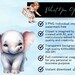 Baby Safari Animals Clipart Bundle, Cute Baby African Animals Digital ...