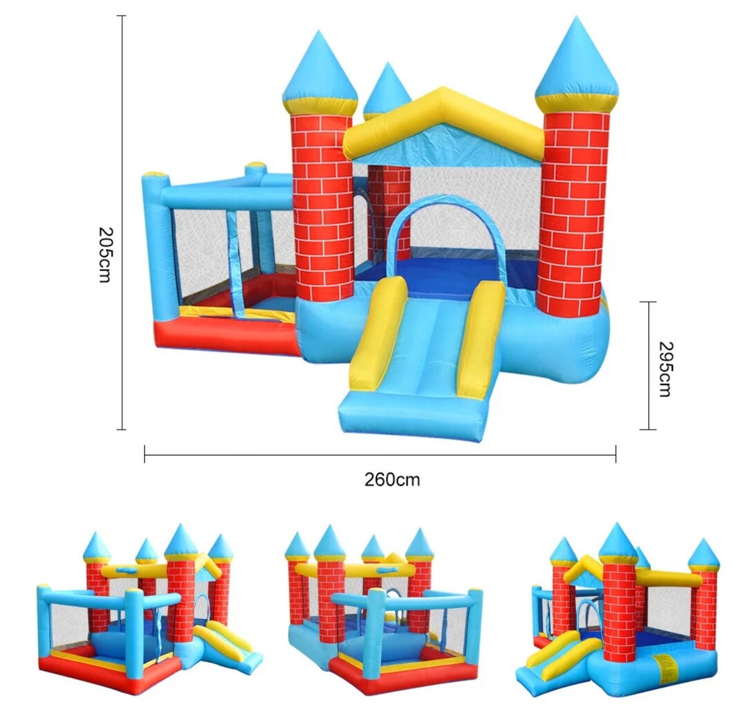 Colorful Bouncy Castle Colorful Bouncy House Bounce House Toddler ...