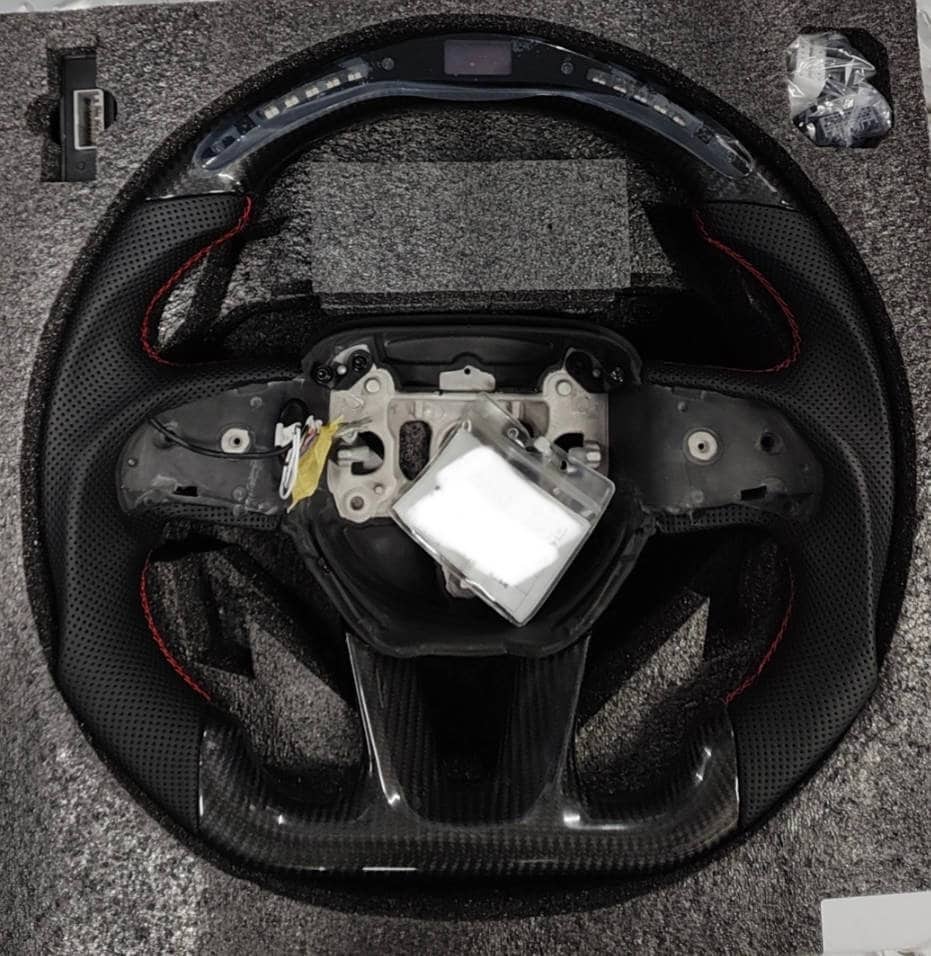 Dodge Challenger Custom Steering Wheel With LED - Etsy