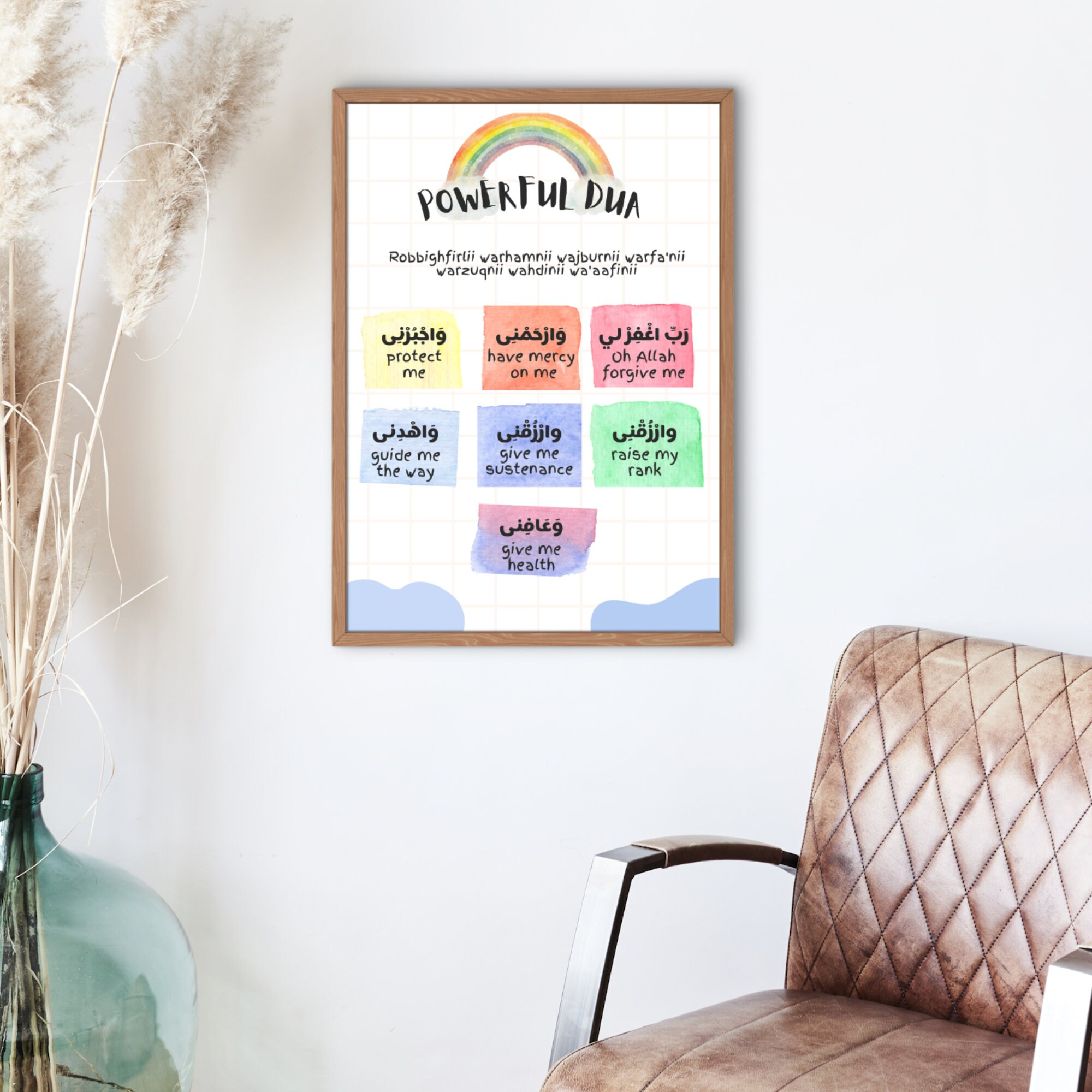 Powerful Dua, Printable Wall Art, Dua Wall Art, Islamic Wall Art ...