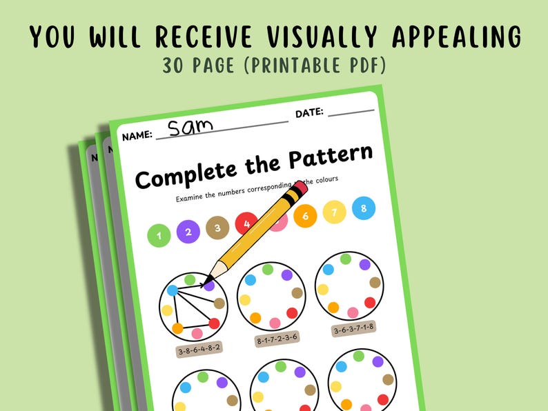 Worksheet for Kids, Preschool Home, Homeschool for Kids, Busy Book ...