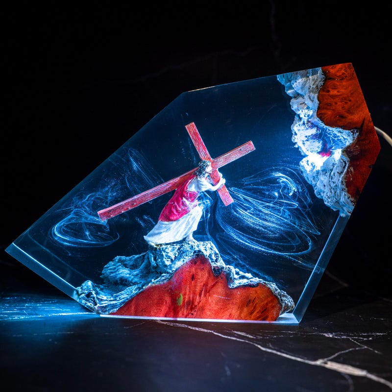 Led Light Jesus - Etsy