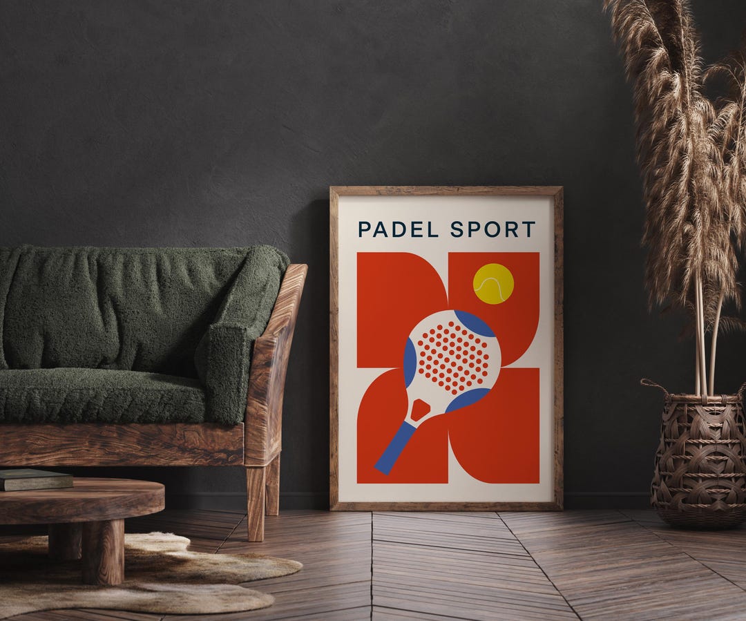Padel Poster - Etsy