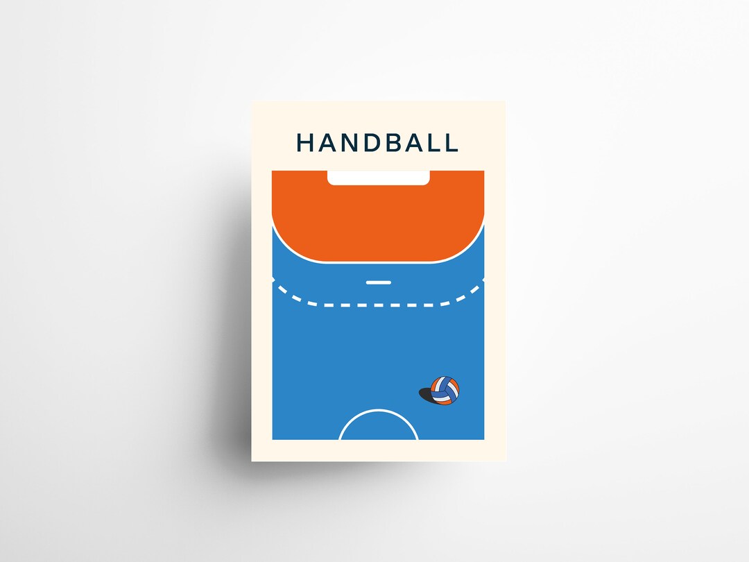 Handball Poster - Etsy