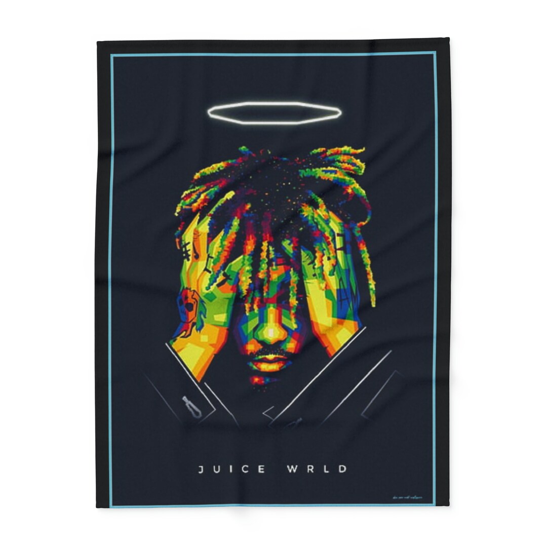 Juice Wrld Cursed Arctic Fleece Blanket - Etsy