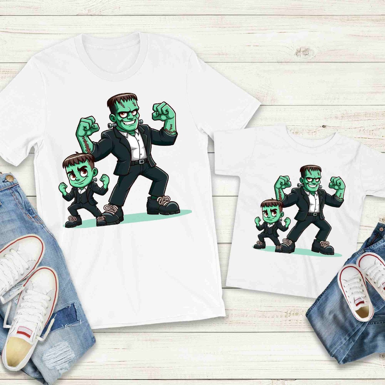 Horror Dad Bundle PNG, Halloween Character Png, Horror Characters Png ...