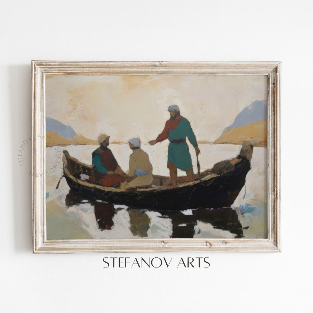 The Calling of Peter Christian Wall Art, Christian Nativity Christmas ...