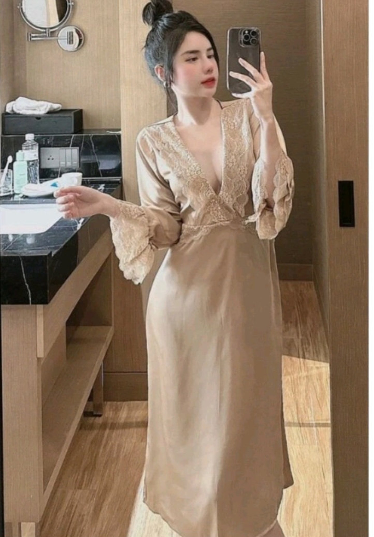 Luxurious Handmade Satin Nightgown and Pajama - Etsy
