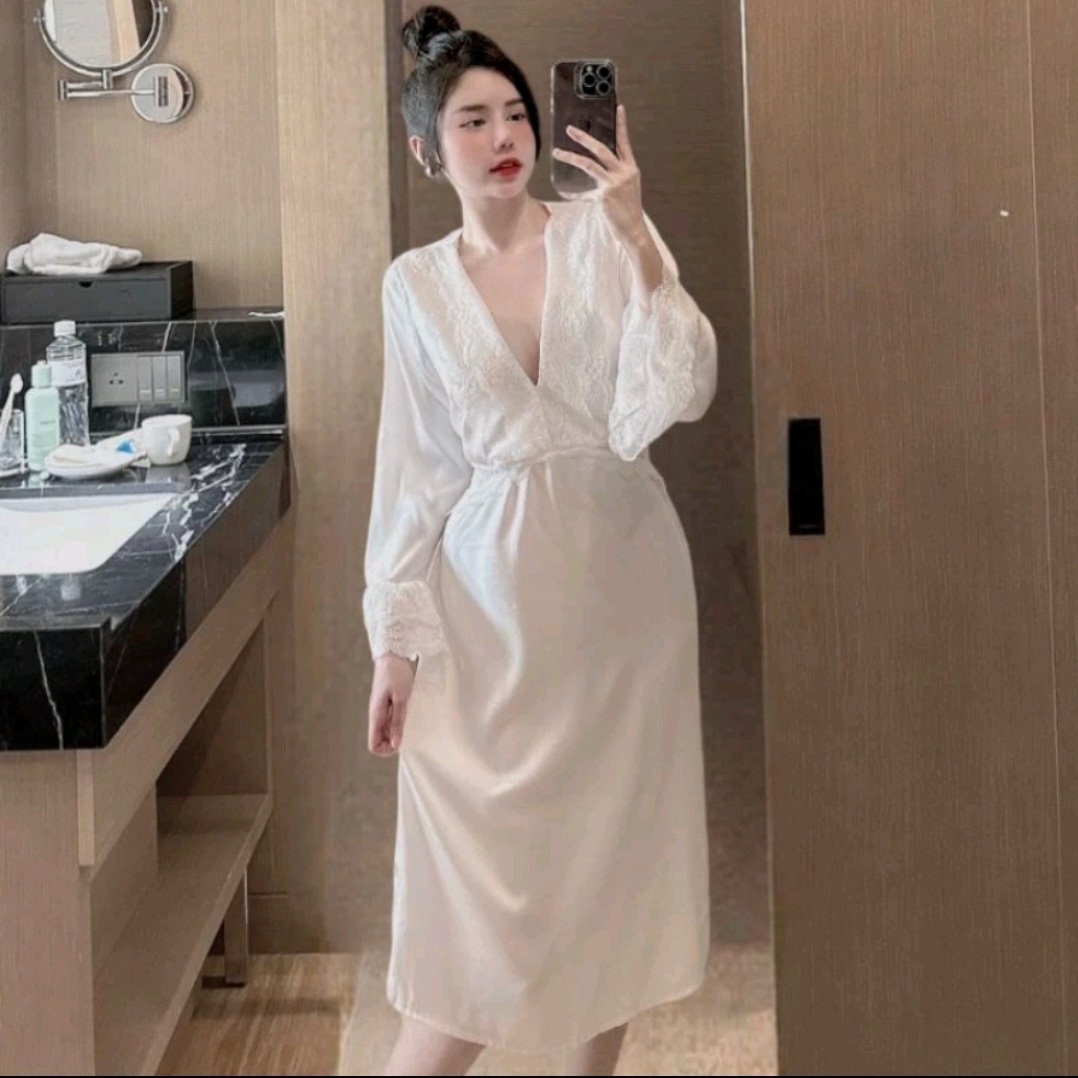 Luxurious Handmade Satin Nightgown and Pajama - Etsy