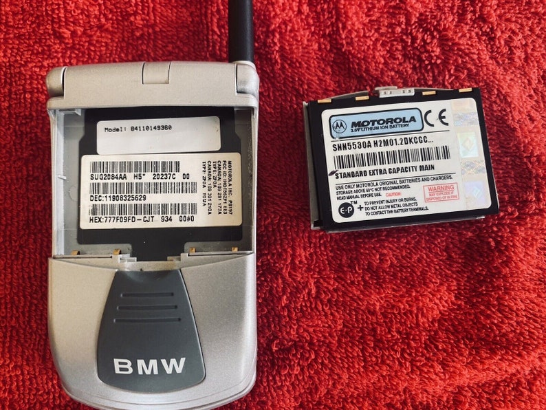 Collectible Classic BMW Motorola Cell Phone Timeport P8197 Vintage - Etsy
