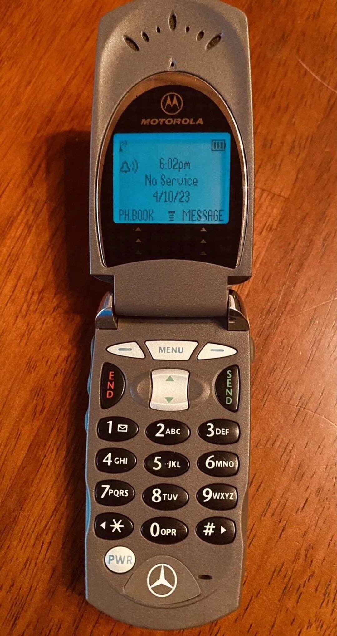 Rare Mercedes-benz Motorola VINTAGE Cell Phone 60T, Battery is Charging ...