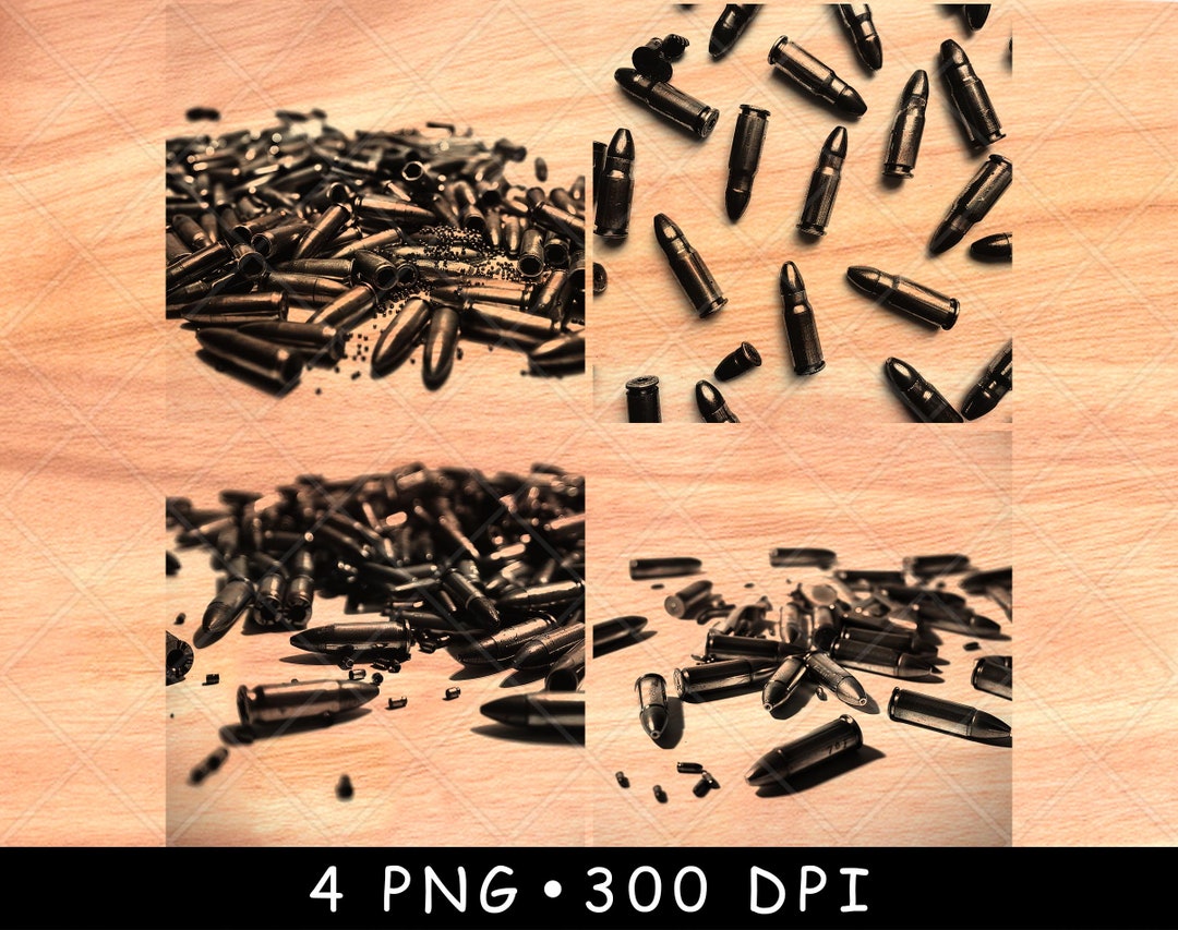 Bullets Scatter Floor Ammunition Shell Cartridges Gun Rounds Laser File ...