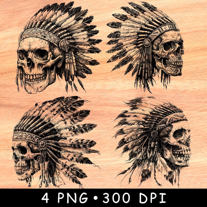 Indian Wood Skull - Etsy UK