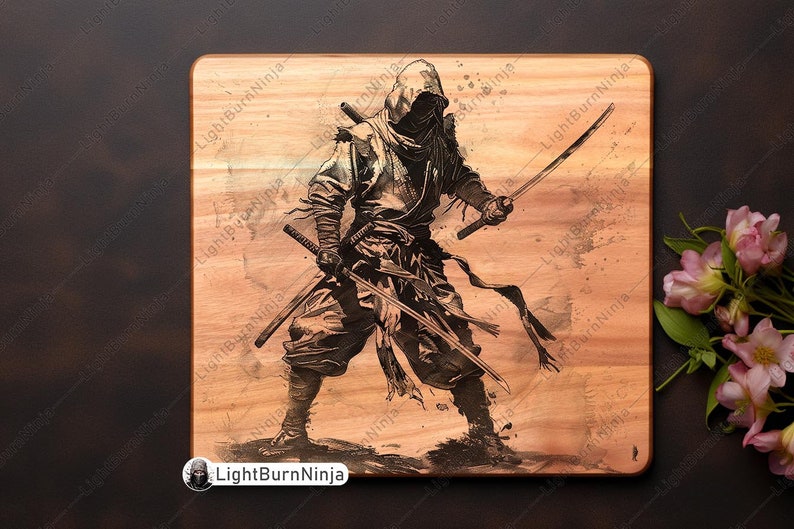 Ninja Ronin Japan Samurai Sword Assassin Martial Creed Shinobi Laser ...