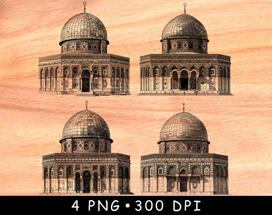 Al Aqsa Mosque Masjid Jerusalem Al-qibli Islam Dome Structure Laser ...