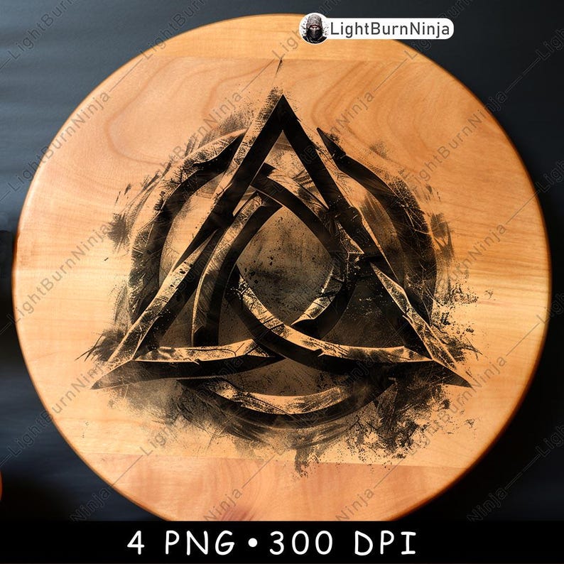 Assassin Design Symbol Knot Triangle Circle Medieval Ancient Laser File ...