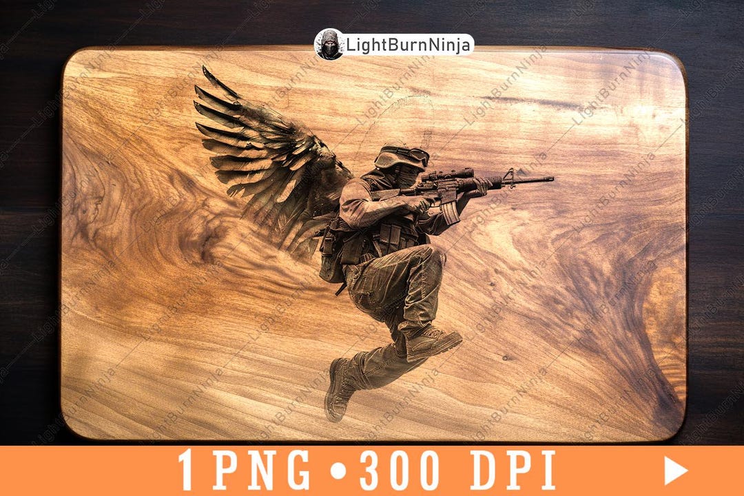 Angel Wings Halo Rifle Rebellious Militant Army Gun Hero Soul Laser ...