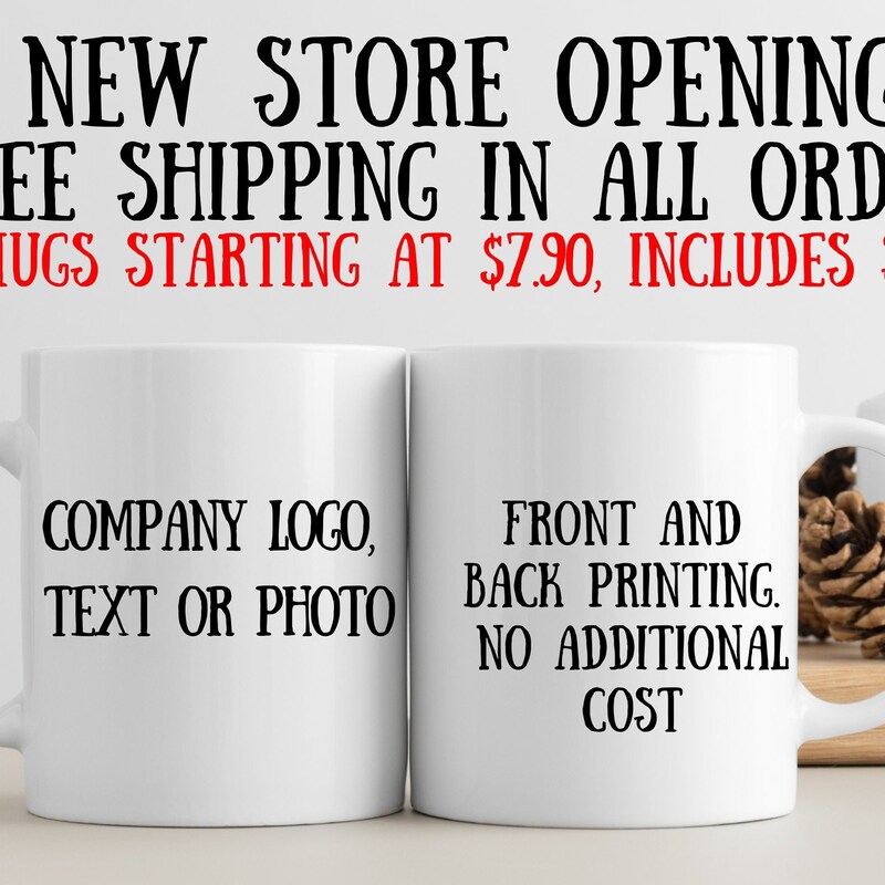 Personalized Coffee Mugs Free Shipping - Etsy