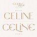 Celine Peach Font, Elegant Font, Calligraphy Font, Modern Font ...
