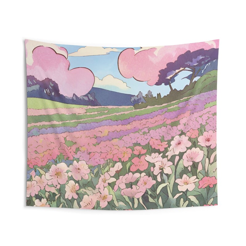 Anime Tapestry Kawaii - Etsy