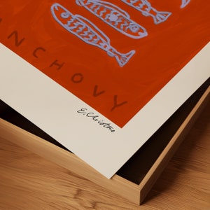 Anchovy, Fine Art Print by E. Christine- Modern Art - Etsy