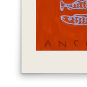 Anchovy, Fine Art Print by E. Christine- Modern Art - Etsy
