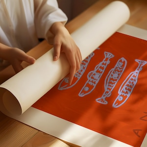 Anchovy, Fine Art Print by E. Christine- Modern Art - Etsy