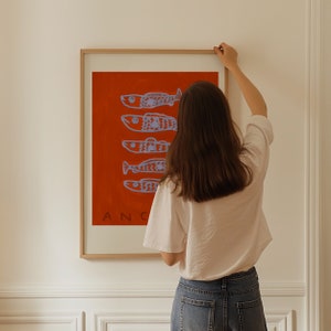 Anchovy, Fine Art Print by E. Christine- Modern Art - Etsy